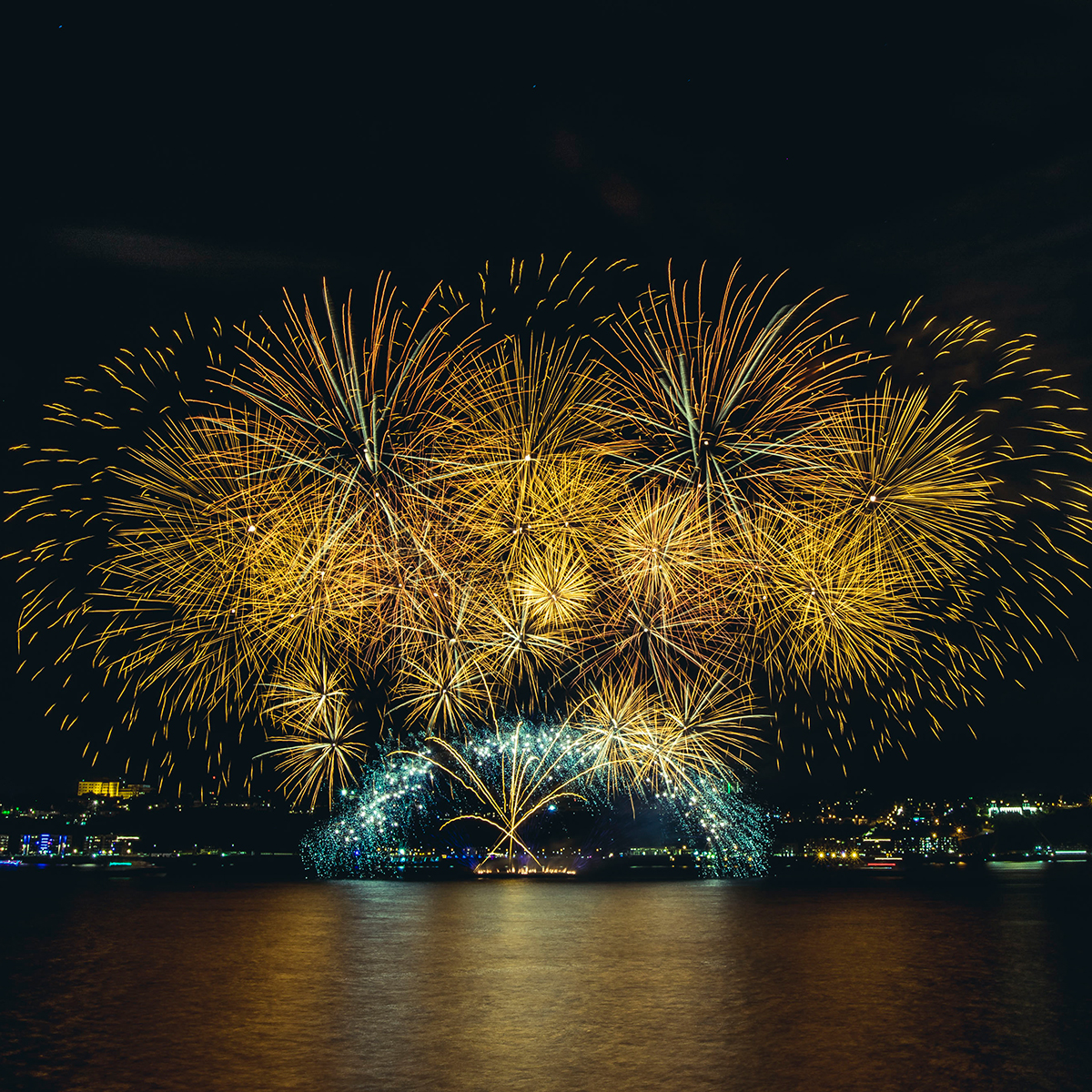 The Fireworks organised by The Grands Feux Loto-Québec will take place ...